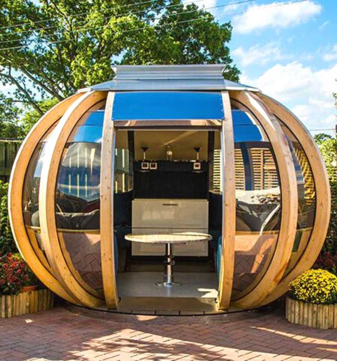 The Grande Deluxe Garden Pod – The Packhouse